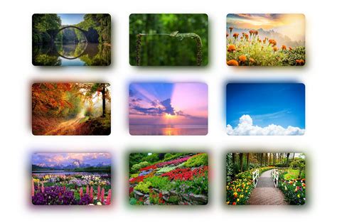 ambient image component ambient multicolored image