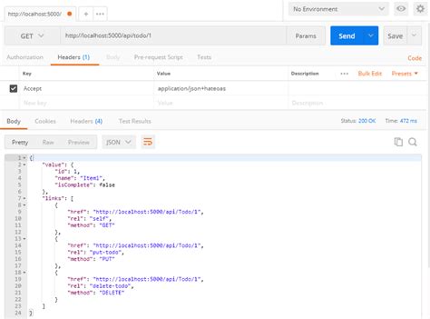 five restful web design patterns implemented in asp