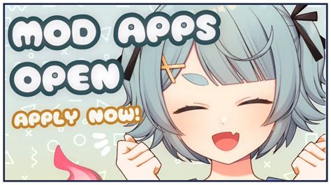 Inami Yoki 👻☕️ Vtuber On Twitter Rt Inamiyoki 🎊 Mod Applications