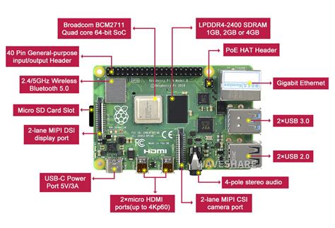 raspberry pi 4 model b 4gb ram