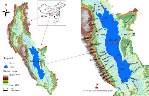 Water Quality Assessment And Spatial Temporal Variation Analysis In