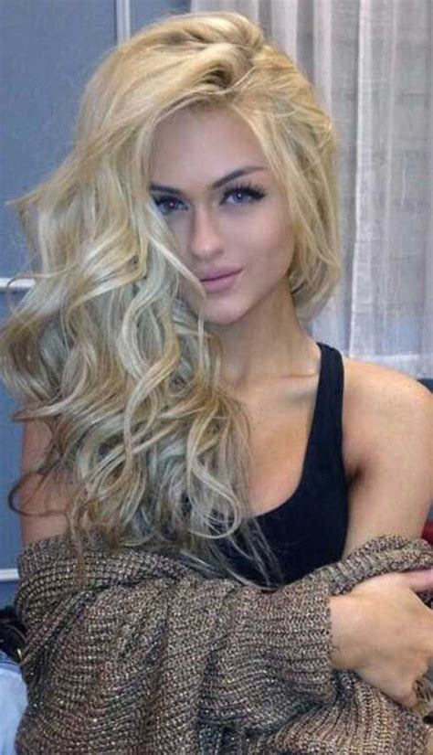 Blonde Beauty Blonde Hair Hair Beauty Blonde Waves Pretty