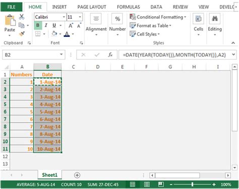 how to stop numbers converting to date in ms excel