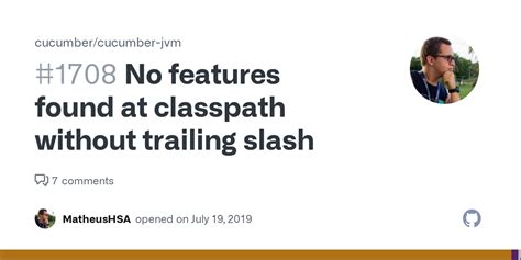 no features found at classpath without trailing slash · issue 1708
