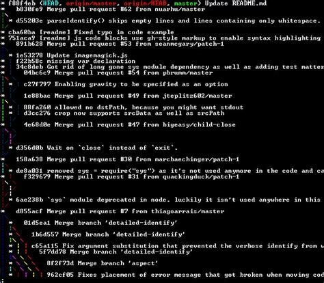 unable to show a git tree in terminal stack overflow