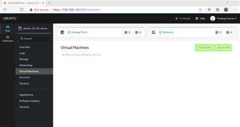 how to install cockpit web console on ubuntu 20 04 server