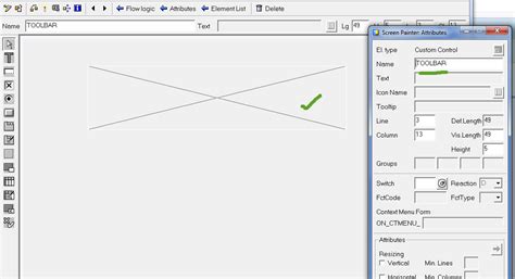 techsap creating toolbar buttons group in containers using cl gui