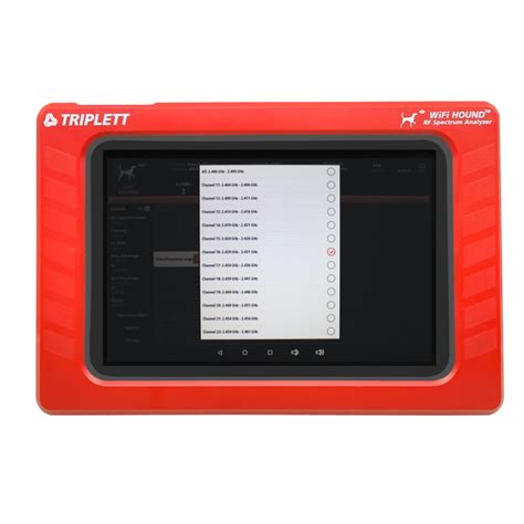Wifi Hound 2 4 Ghz And 5 Ghz Spectrum Analyzer Wfhound — Triplett Test
