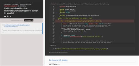 php error in laravel call to undefined function illuminate