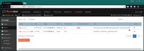 luks full disk encryption — rockstor documentation
