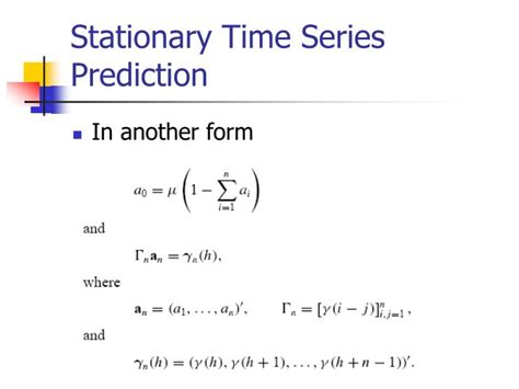 ppt introduction to time series analysis powerpoint