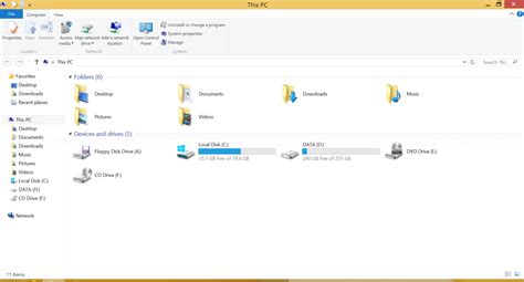 increase font size on windows 8