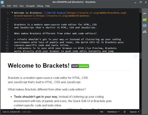 how to use markdown in brackets what is mark down