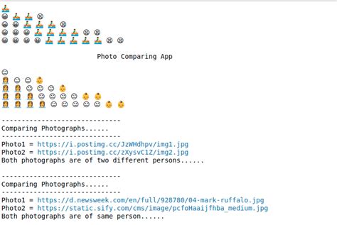 face comparision using face and python geeksforgeeks
