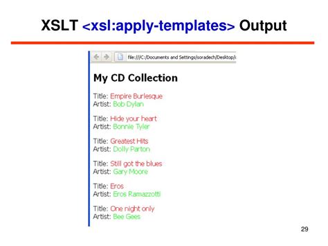 ppt displaying xml document powerpoint presentation free download