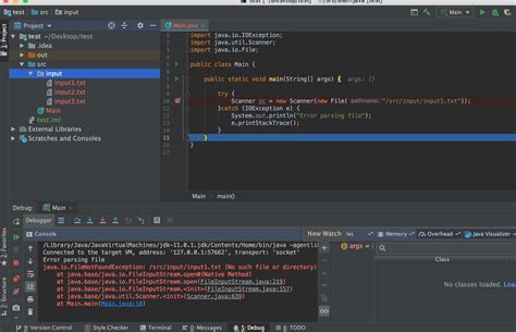 java scanner cannot find correct file path stack overflow