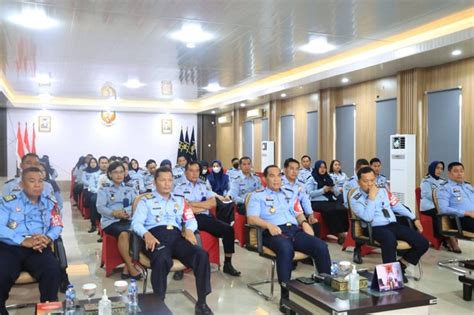 Persiapan Menuju Wbbm Kemenkumham Ikuti Sosialisasi Pembangunan Zona