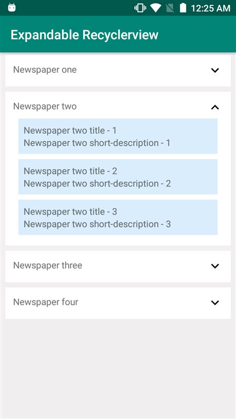 github arifbd expandablerecyclerview