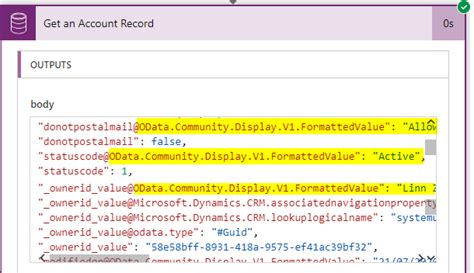 get lookup display name and choice option set value label in a single