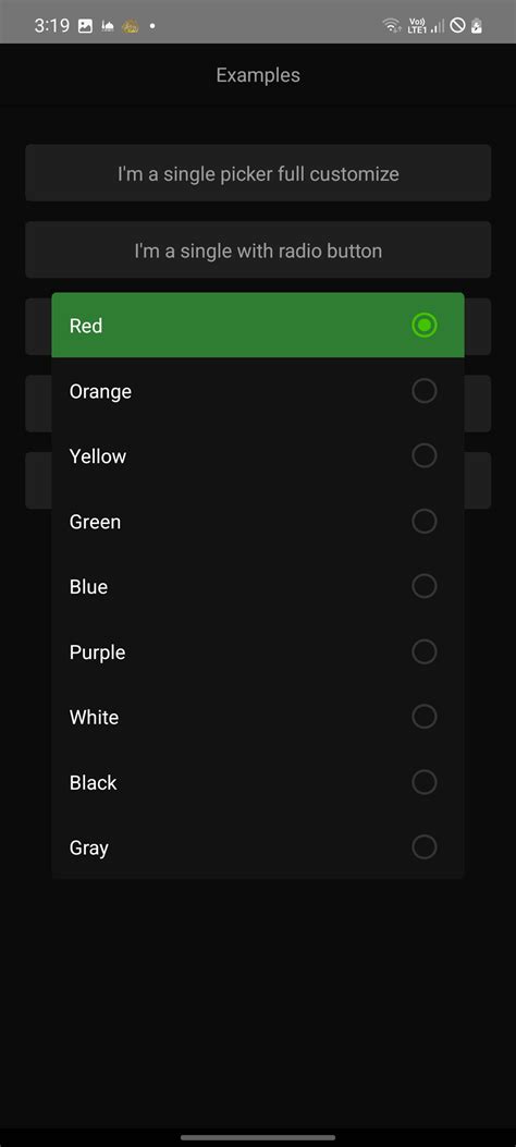 react native single multi select fully customized npm