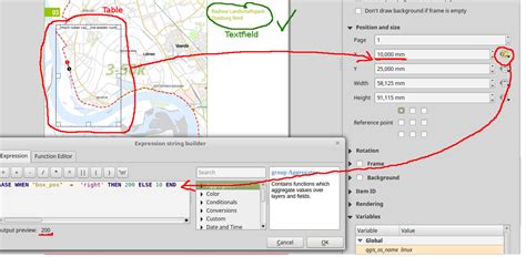 data defined position of table in print composer qgis 2 18 hot sex