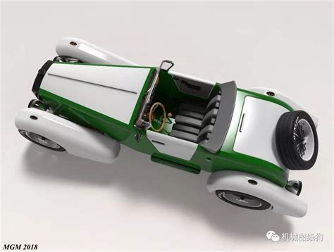 【汽车轿车】piezas经典老爷车造型3d模型图纸 Solidworks设计 汽车 Solidworks 仿真秀干货文章