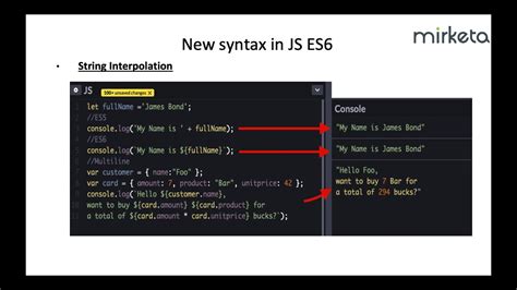es6 javascript new features tutorial es6 new features part 2 youtube