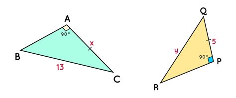 hypotenuse leg theorem statement proof with solved examples cuemath