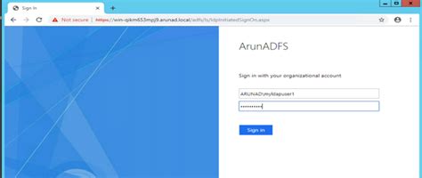 setting up trust between adfs and aws and using active directory