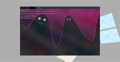 how to set background image in windows terminal personalization