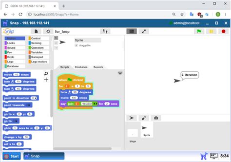 ozeki course 2 robot programming basics using loops to