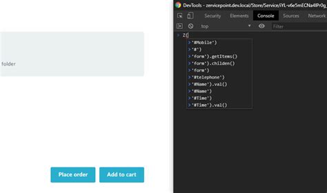 javascript zervicepoint docs