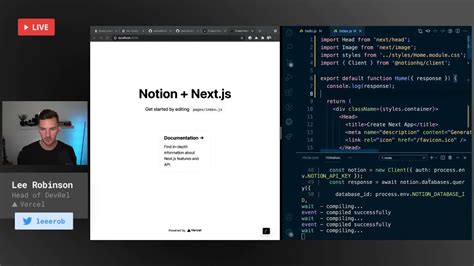 using the notion api with next js youtube