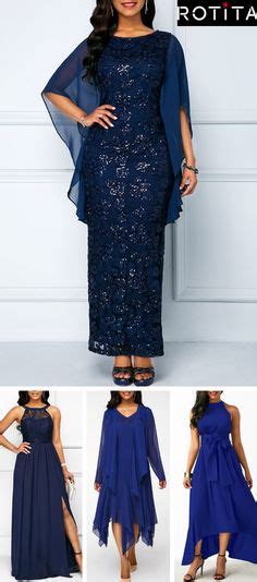Navy Blue Mother Of Bride Gown Plus Size Mid Lace Sleeves Mother Of