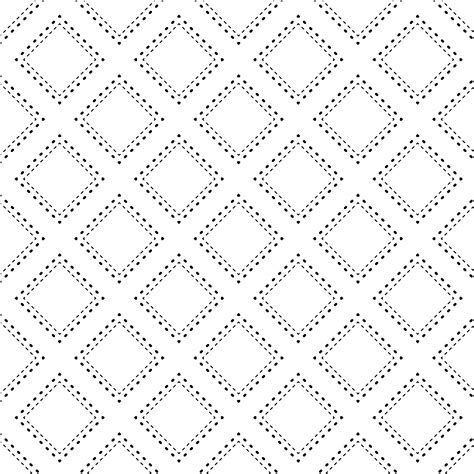 Seamless Vector Pattern Packing Design Repeating Motif Texture