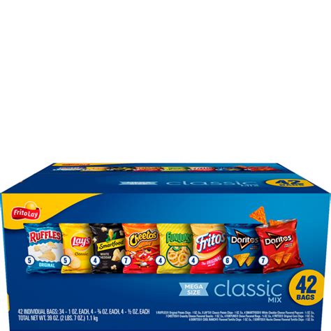 Frito Lay® Classic Mix Mega Size Variety Pack Variety Packs