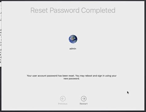 reset forgotten password of macos mojave virtual machine geekrar