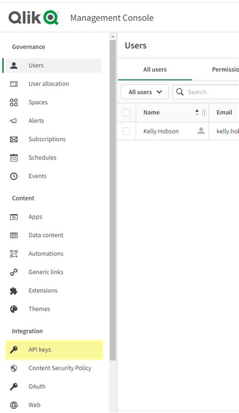 qlik automl how to generate api keys qlik community 1964795