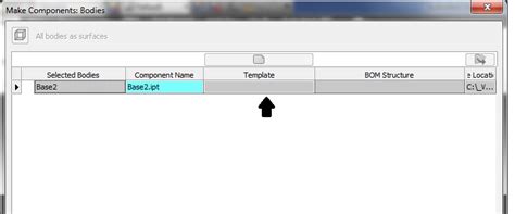 solved template in make components autodesk community