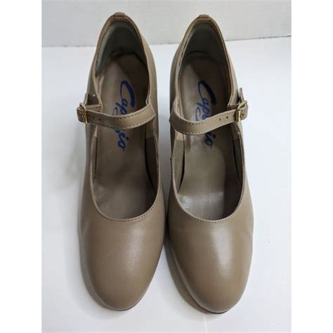 Capezio Shoes Capezio Manhattan Nude Heel Character Shoes 6 Poshmark