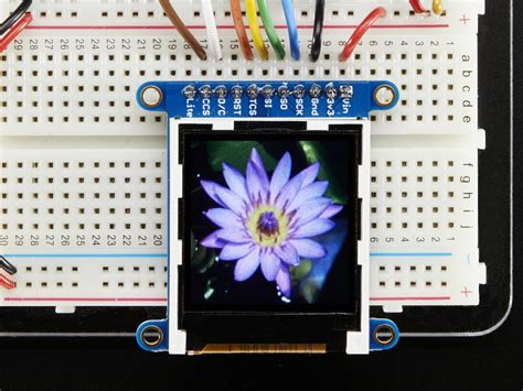 lcd tft color 1 44 cu microsd card breakout st7735r