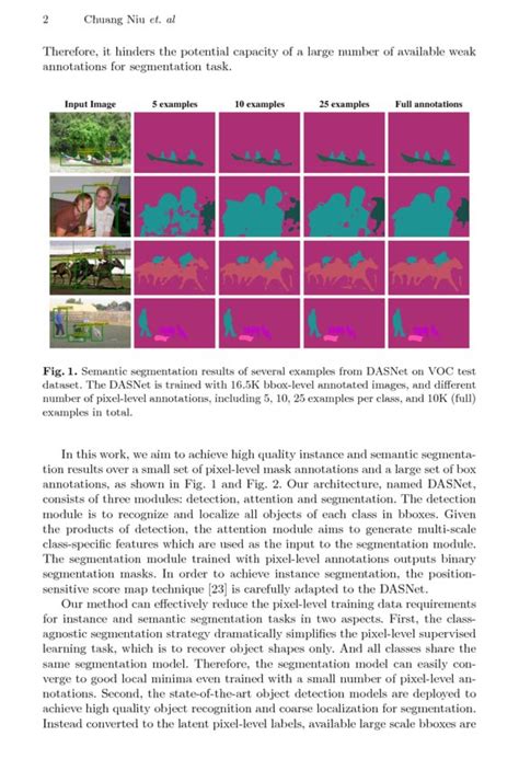 dasnet reducing pixel level annotations for instance and semantic