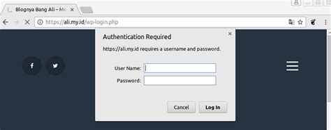 membatasi wp admin dan wp login php dengan password
