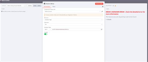 i am having trouble connection notion questions n8n