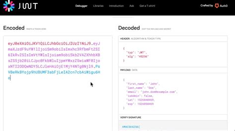 how to send jwt token as header