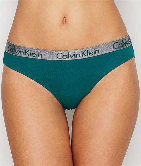 Calvin Klein Radiant Cotton Bikini Panty Qd3540 At