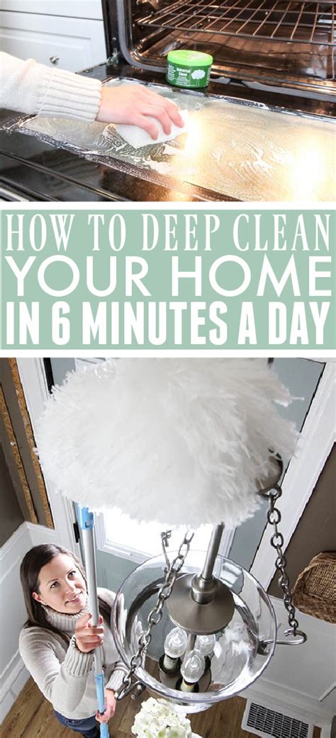 How To Deep Clean Your Home In Six Minutes A Day The Creek Line House
