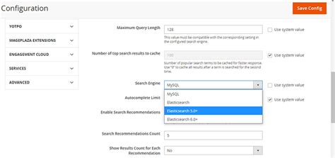 elasticsearch installation follow up server configuration magento 2
