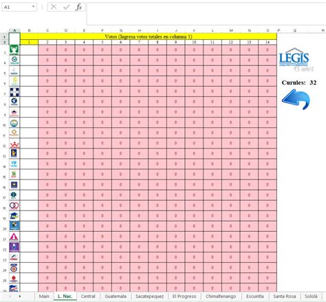Herramienta Para El Cálculo De Asignación De Curules Congreso 2020