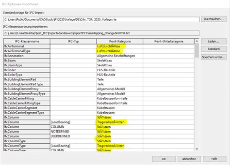solved linked ifc with almost every project element set to generic